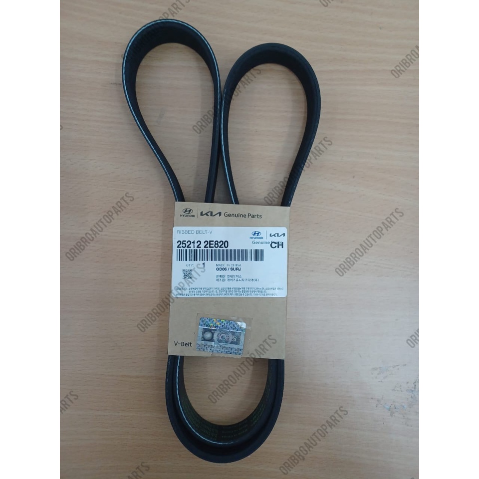 [READY STOCK] KIA OPTIMA K5 11' GENUINE PART FAN BELT 25212 2E820 (100% ...