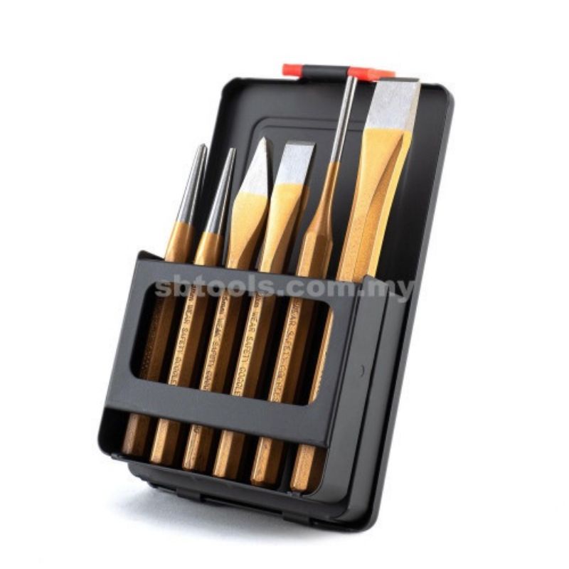 SB Tools 6Pcs Chisel And Punch Set | Shopee Malaysia