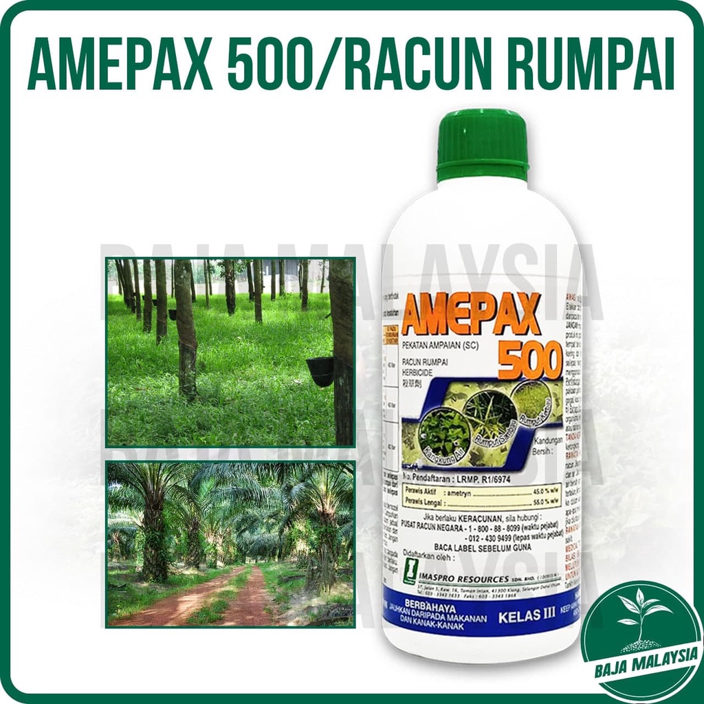 AMEPAX 500 500ML Ametryn 45% Herbicide (Same As Amfine Symbol 45SC ...