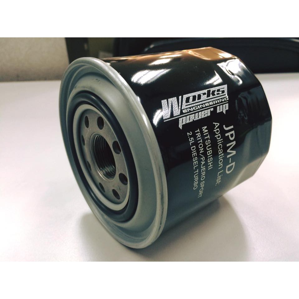 Works Engineering Performance Engine Oil Filter - Mitsubishi Triton ...