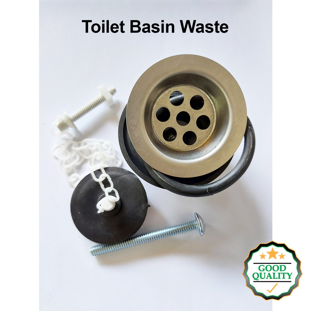Kitchen or Toilet Basin Waste Sink Strainer 32mm 40mm | Shopee Malaysia
