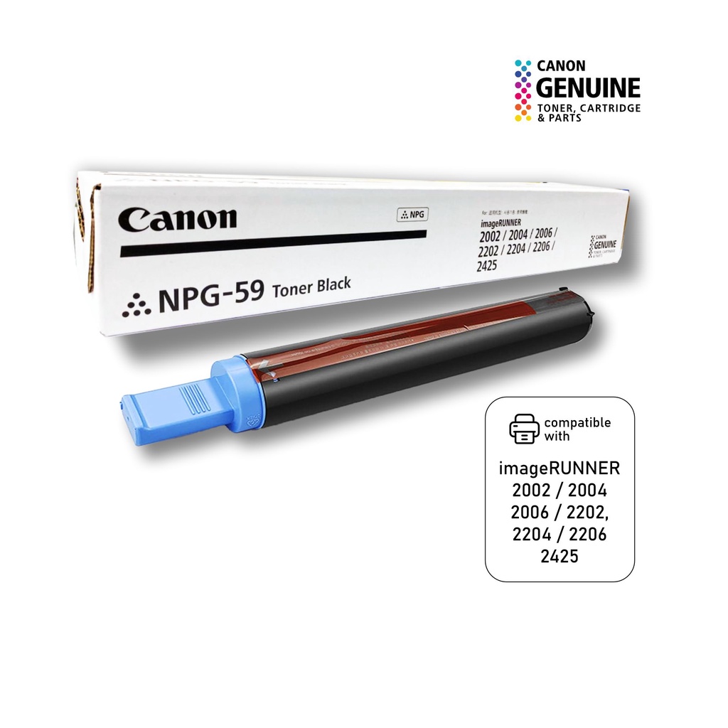 Canon NPG-59 Toner 100% For iR2002/2002N/2202N/2004/2004N/2204N | Shopee Malaysia