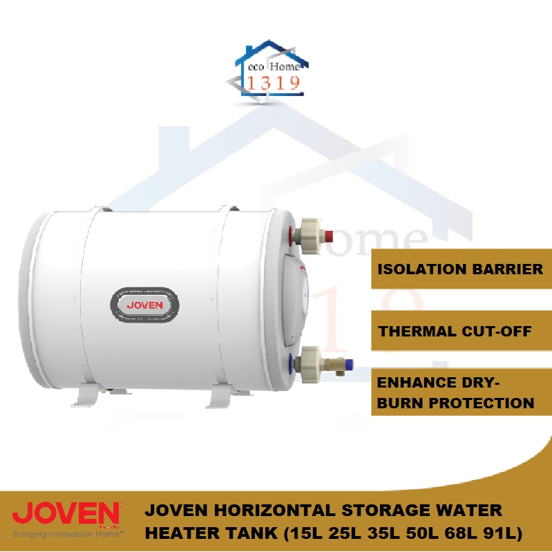 [ 15L / 25L / 35L / 50L / 68L / 91L ] Joven Horizontal Storage Water ...