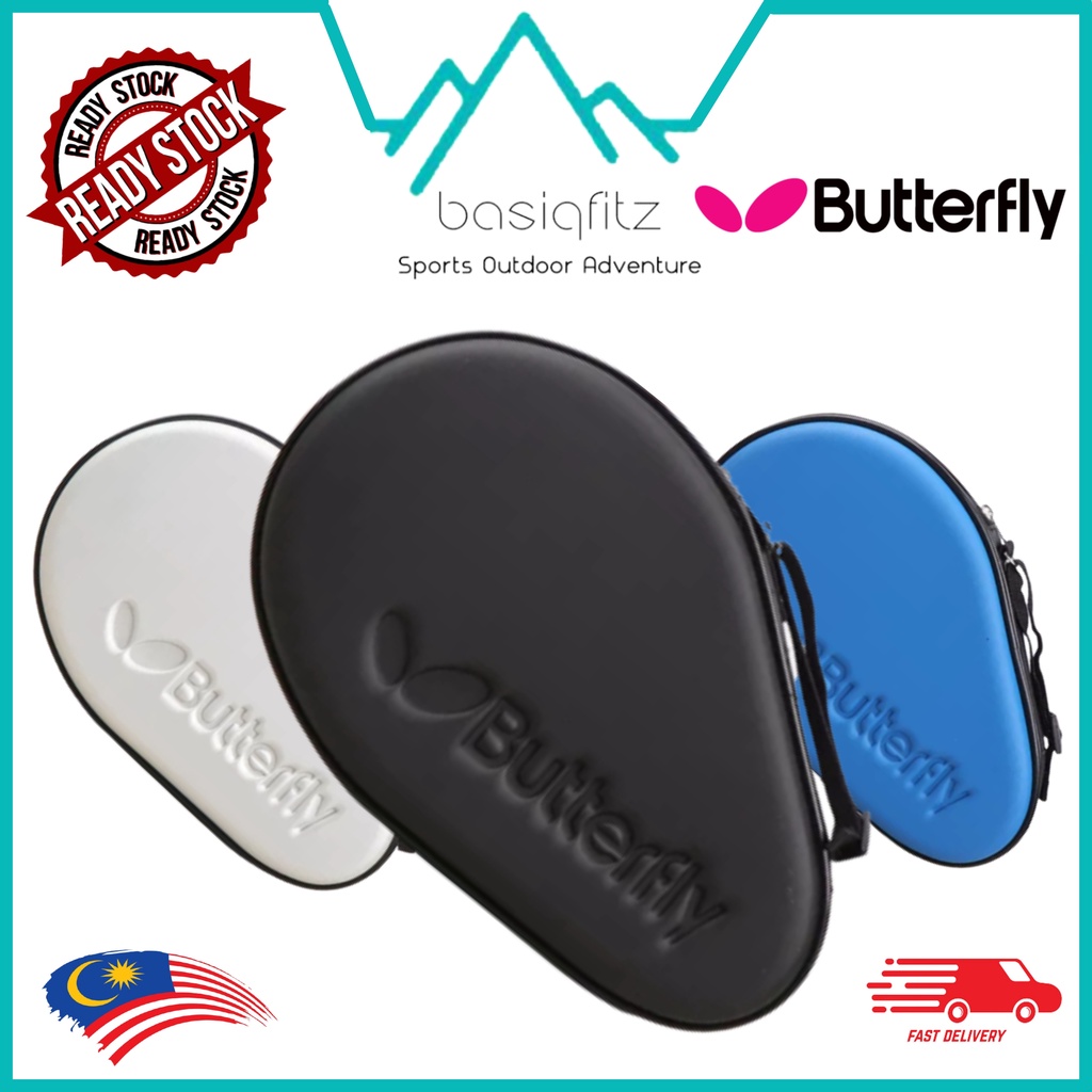 Butterfly Table Tennis Racket Case Gourd Bat Hard Casing Paddle Racquet ...