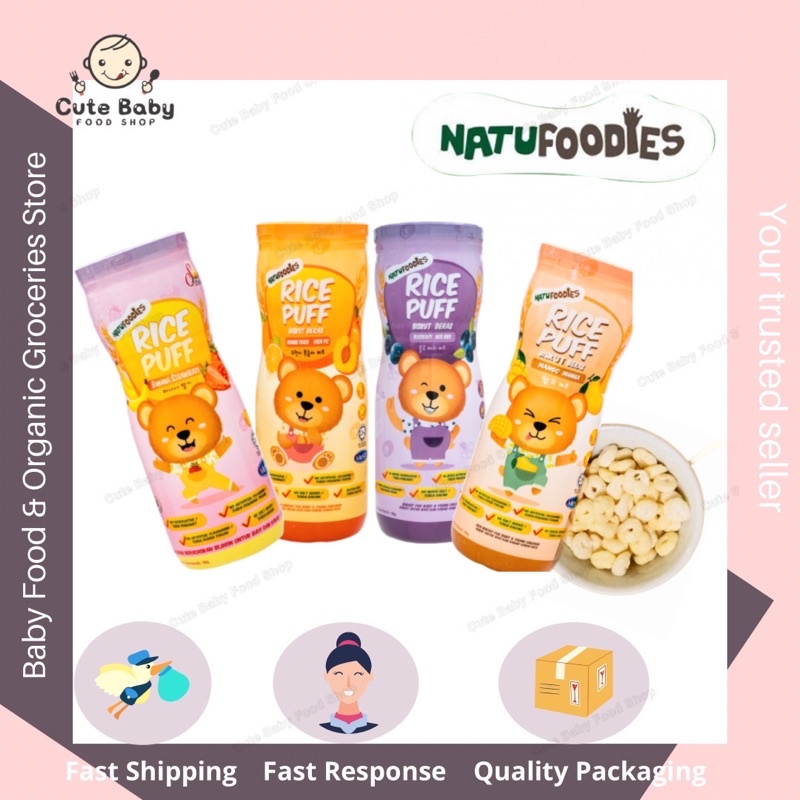 NATUFOODIES Rice Puff 60g | Shopee Malaysia