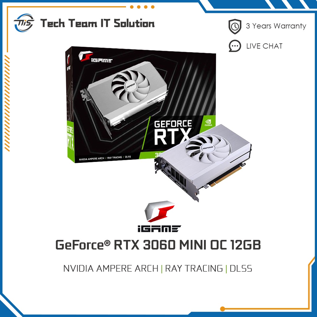 iGame GeForce RTX 3060 Mini OC 12G L-V | Shopee Malaysia