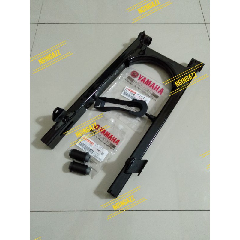 HITAM Swing arm fiz r force 1 f1z vega r krypton standard gloss black ...