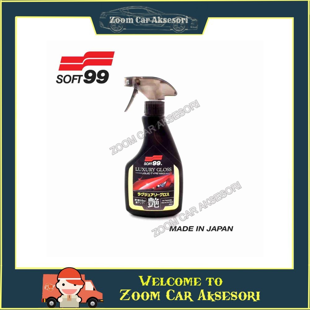 Soft 99 Luxury Gloss Liquid Type Wax 500ml IMPROVE CAR SHINE , GLOSSY ...