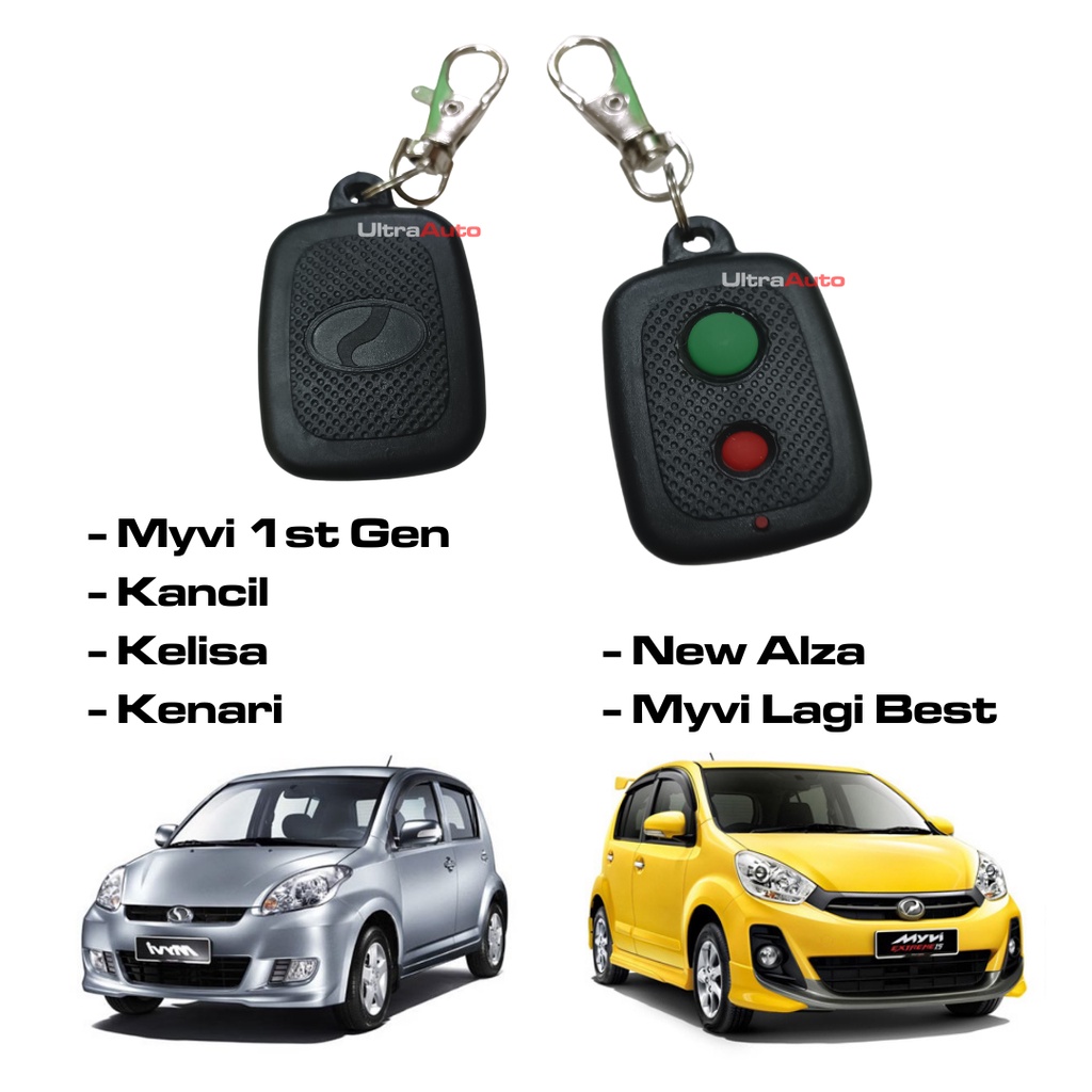 Perodua Alza Myvi Lagi Best Kancil Kenari Kelisa Alarm Button Remote ...