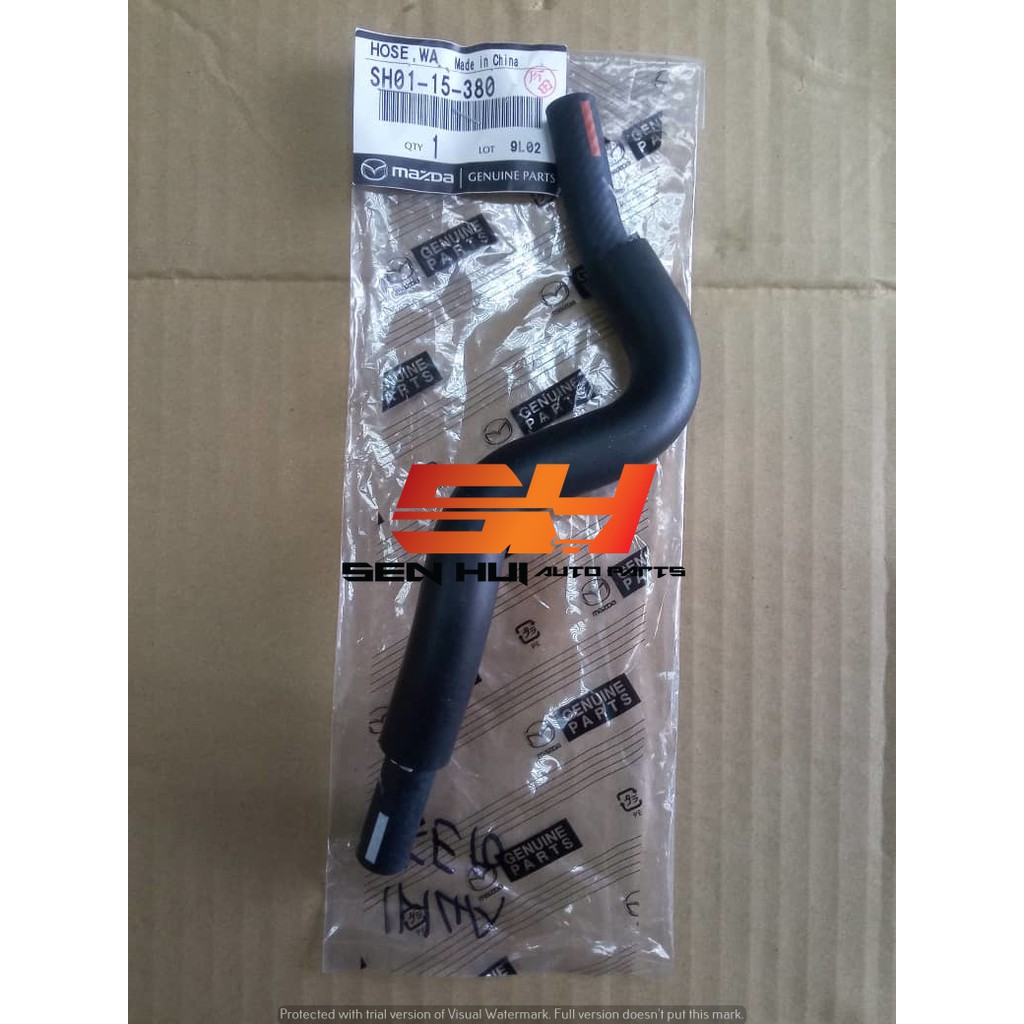 Mazda CX5 Diesel Water Hose Radiator X Turbo SH0115380 Genuine Part ...