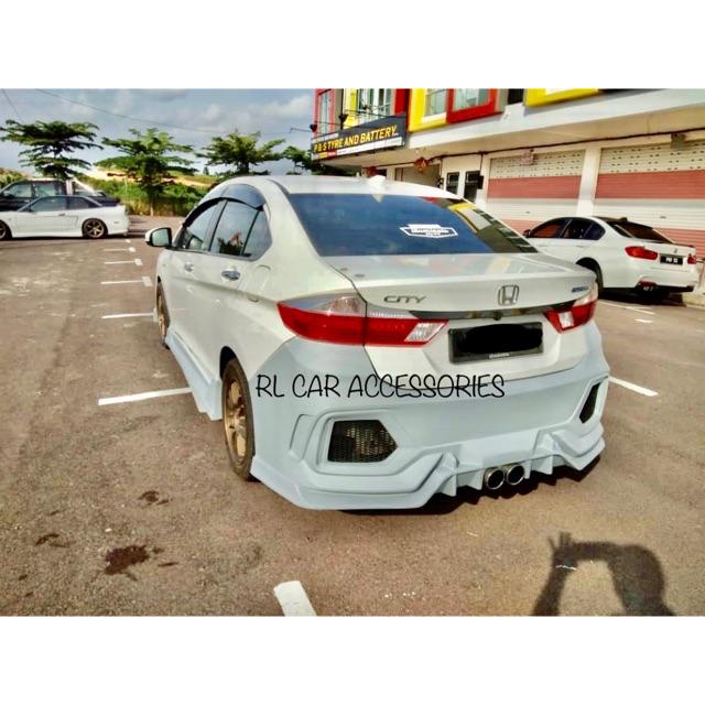 Honda city 2017 2018 2019 GM6 FL Type R typeR type-R thailand bodykit body kit front rear bumper ...