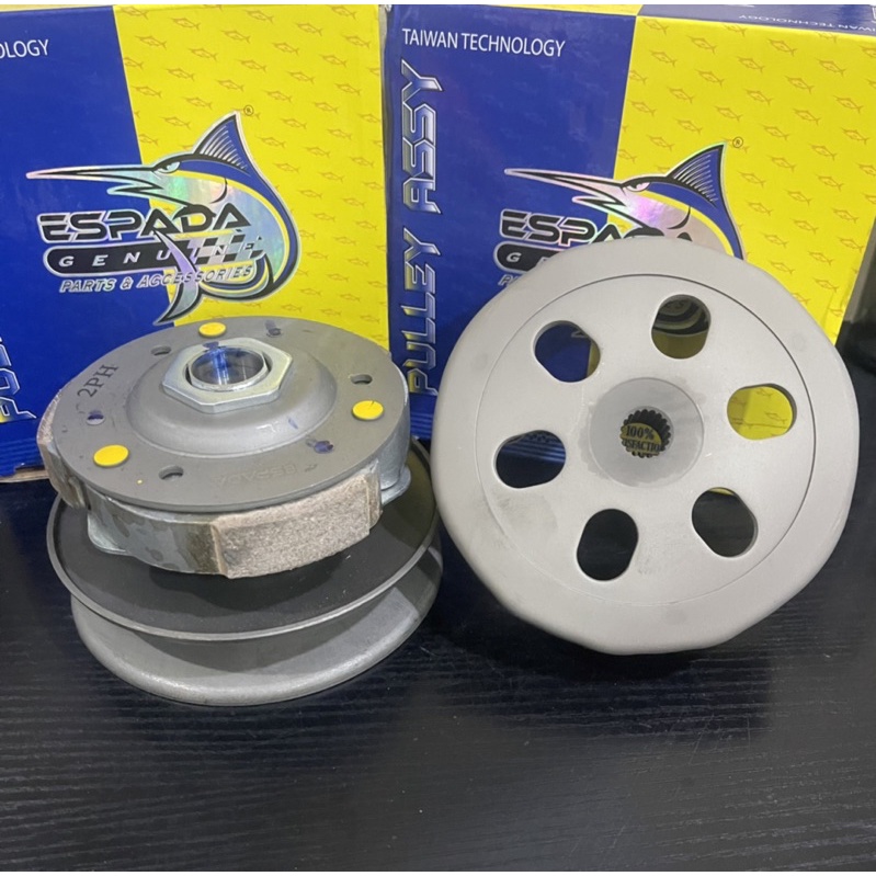 ESPADA YAMAHA EGO SOLARIZ REAR PULLEY ASSY SET (RACING SPEC KIT ...
