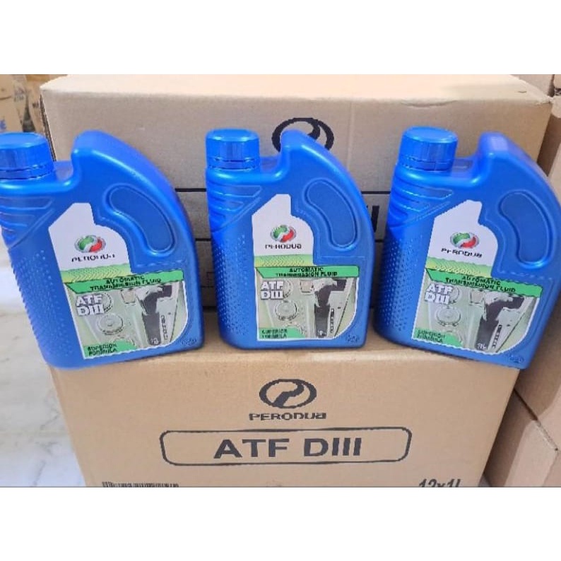 100% ORIGINAL Perodua D3 ATF Gear Oil (1 liter) Myvi Axia Kancil Kelisa ...