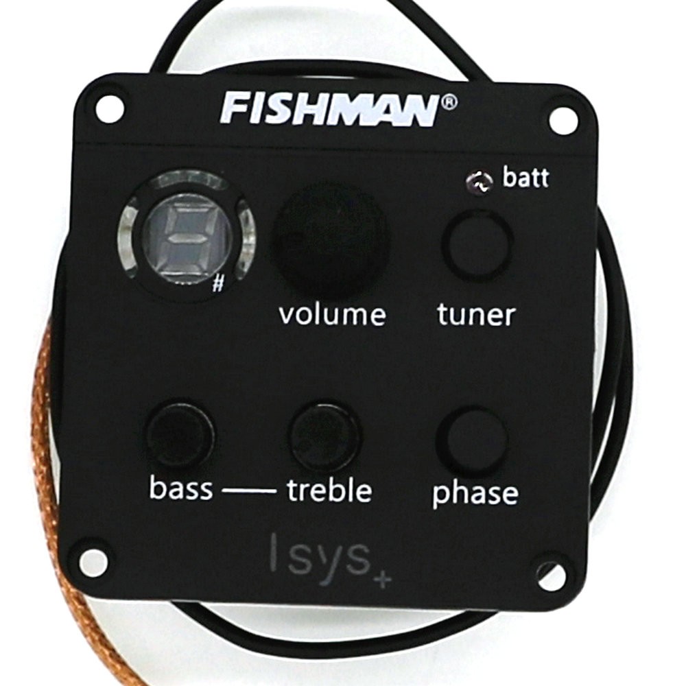 Fishman ISYS+ ONBOARD PREAMPS Guitar Pickup Electric Box Folk Acoustic ...