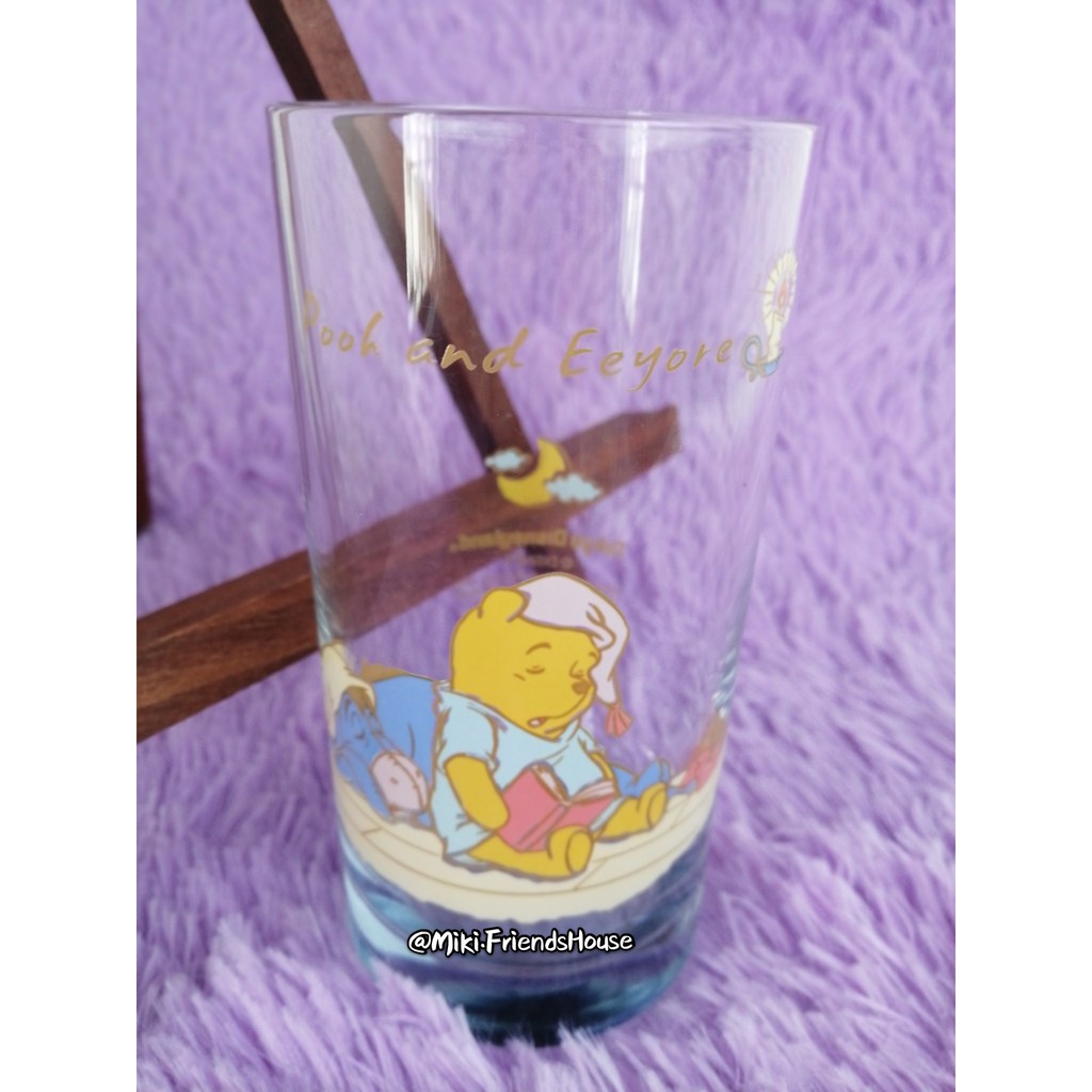 Limited Winnie The Pooh & Eeyore Glass from Tokyo Disneyland without ...