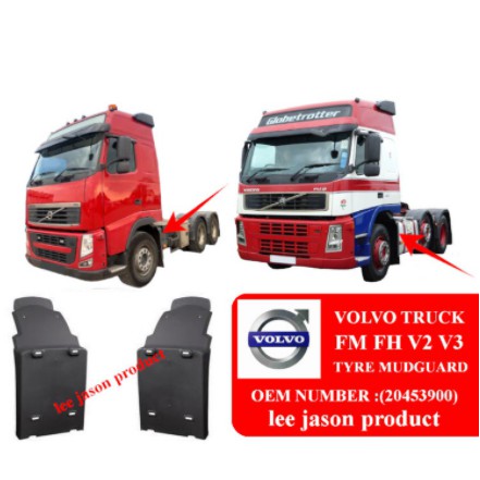 VOLVO TRUCK FM FH V2 V3 FRONTREAR TYRE MUDGURAD 20453900 | Shopee Malaysia