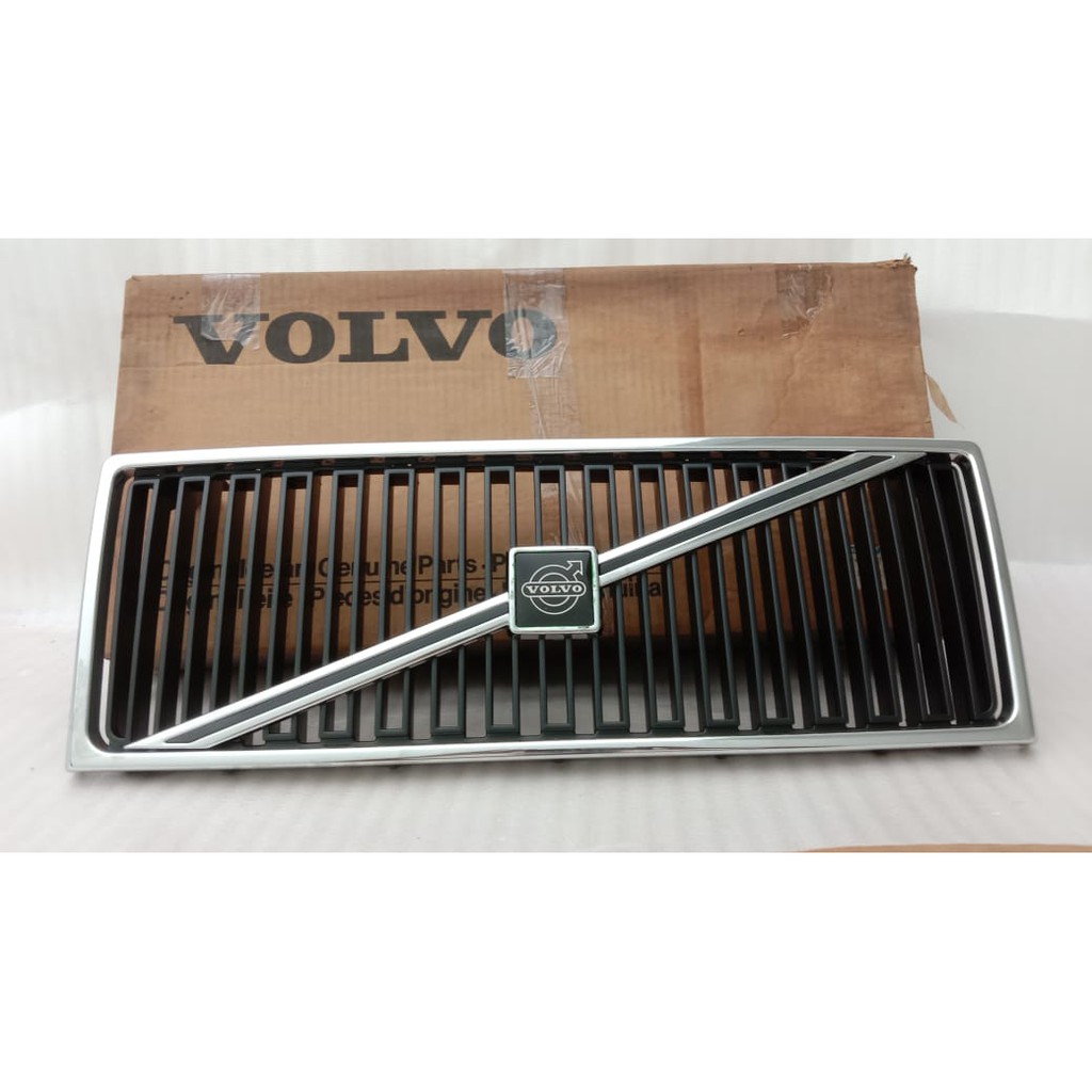 VOLVO 740 1990 FRONT GRILLE (CHROME) (ORIGINAL) | Shopee Malaysia