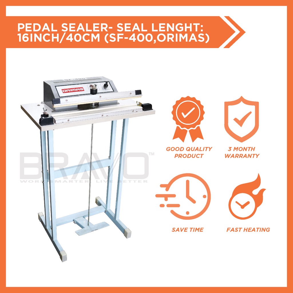 Pedal Sealer Step Foot Stamping Sealer Impulse Quick Sealing Packing ...