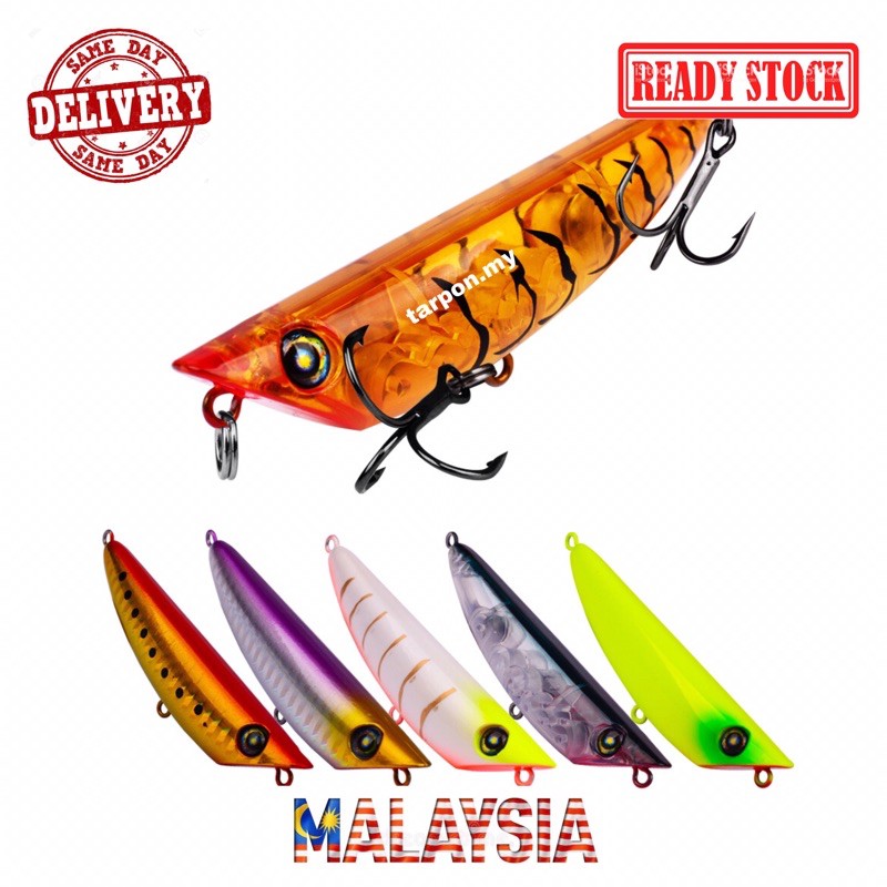 (🇲🇾) Floating Pencil 8.4cm 8.5gm Killer Haruan, Toman Giant Snakehead ...