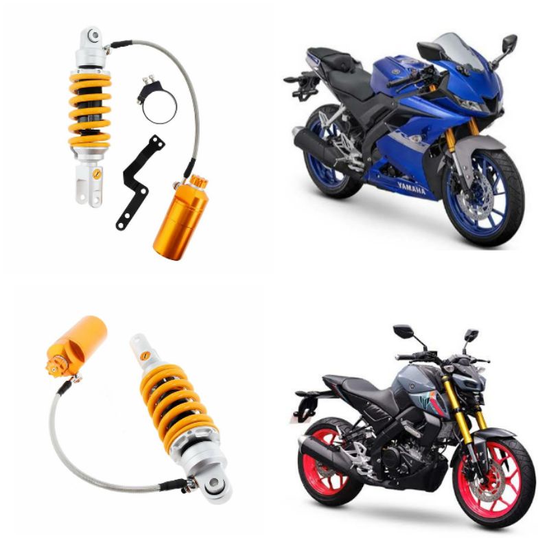 OEM Premium 265mm Rear Shock Absorber for R15M R15 V2 V3 MT-15 XSR155 ...