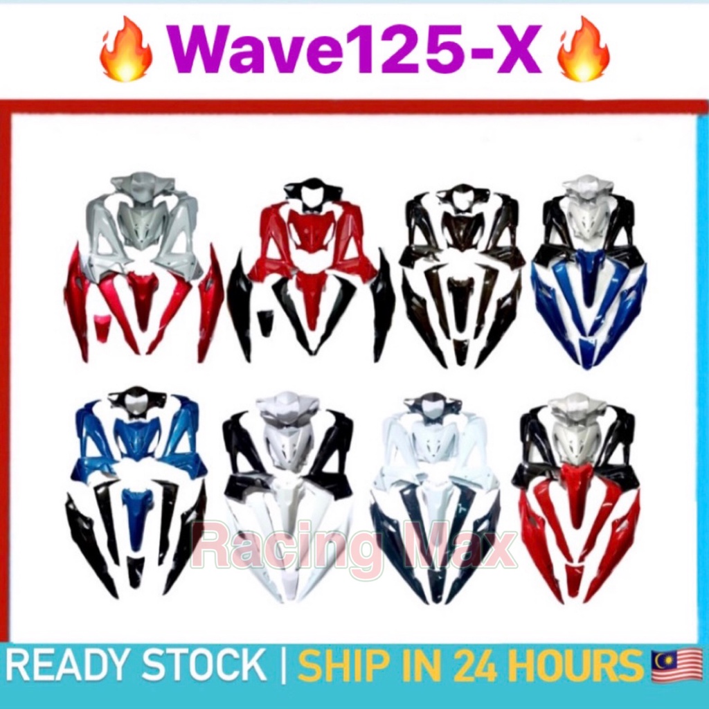 WAVE125x W125x wave125 ultimo WAVE 125X BODY SET COVER SET THAILOOK ...