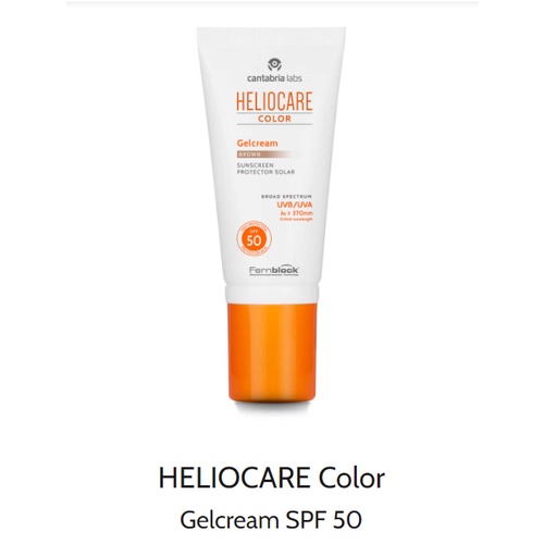 Heliocare Color Gelcream SPF 50 (50ml) | Shopee Malaysia
