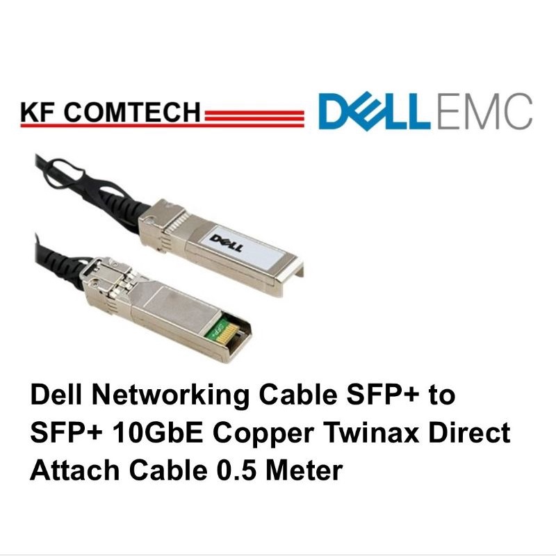 Dell Networking Cable SFP+ to SFP+ 10GbE Copper Twinax Direct Attach ...