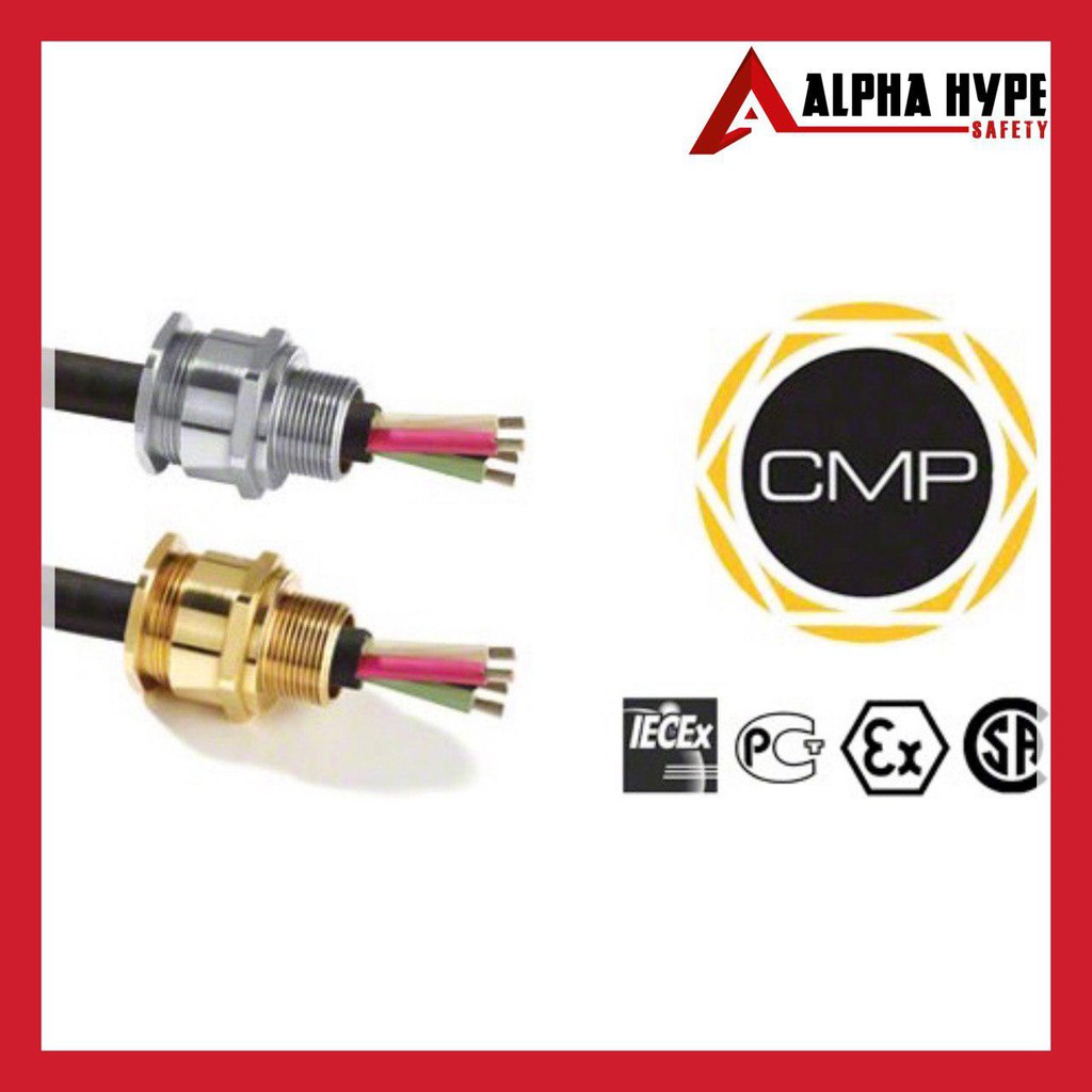 CMP A2F Cable Gland for Explosive Atmosphere | Ex eb, Ex db, Ex nR, Ex ...