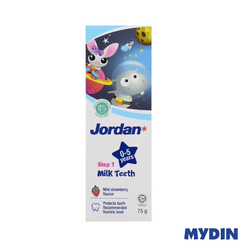 Jordan Kids Tooth Paste Step 1 (75g) | Shopee Malaysia