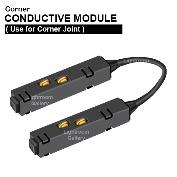 MAGNETIC TRACK ACCESSORIES INPUT CONDUCTIVE / I-JOINT / L- JOINT / L ...