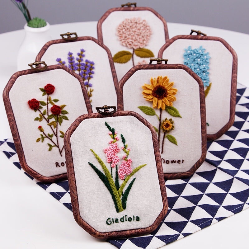 New!! [Ready Stock] DIY Embroidery Kit Cross Stitch - Material Package ...