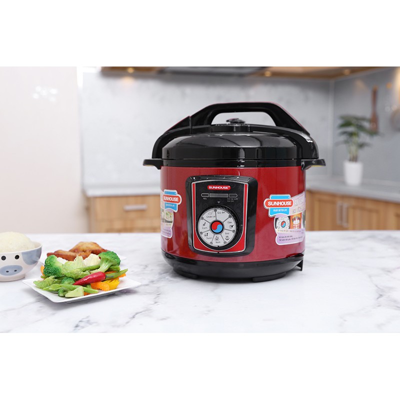 Sunhouse SHD1755 5 liter electric pressure cooker | Shopee Malaysia