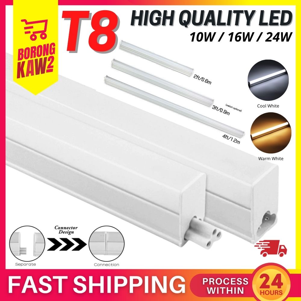 High Grade LED T5 / T8 Tube Light Drop Curve Light Ceiling Light Lampu Plaster Siling Mentol ...