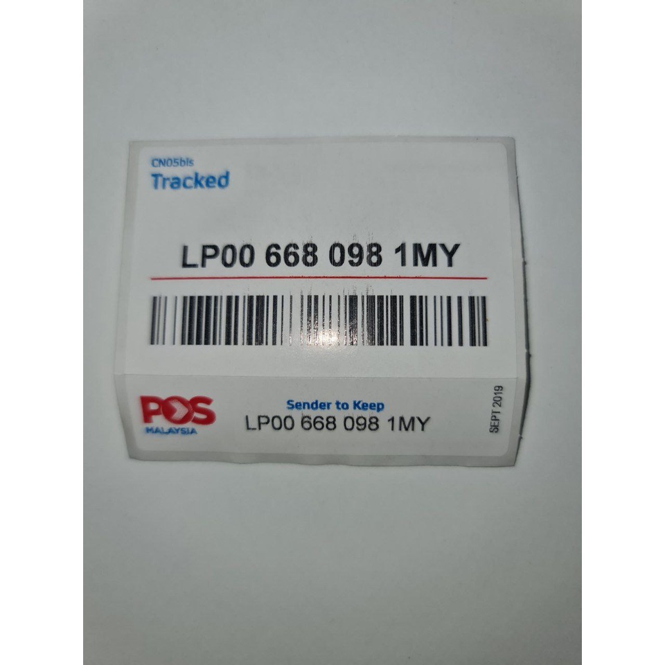 Pos Daftar Tracked Label International (LP) Pos Laju International ...