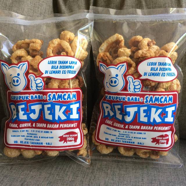 Rejeki brand Samcam Crackers (typical Bali) | Shopee Malaysia