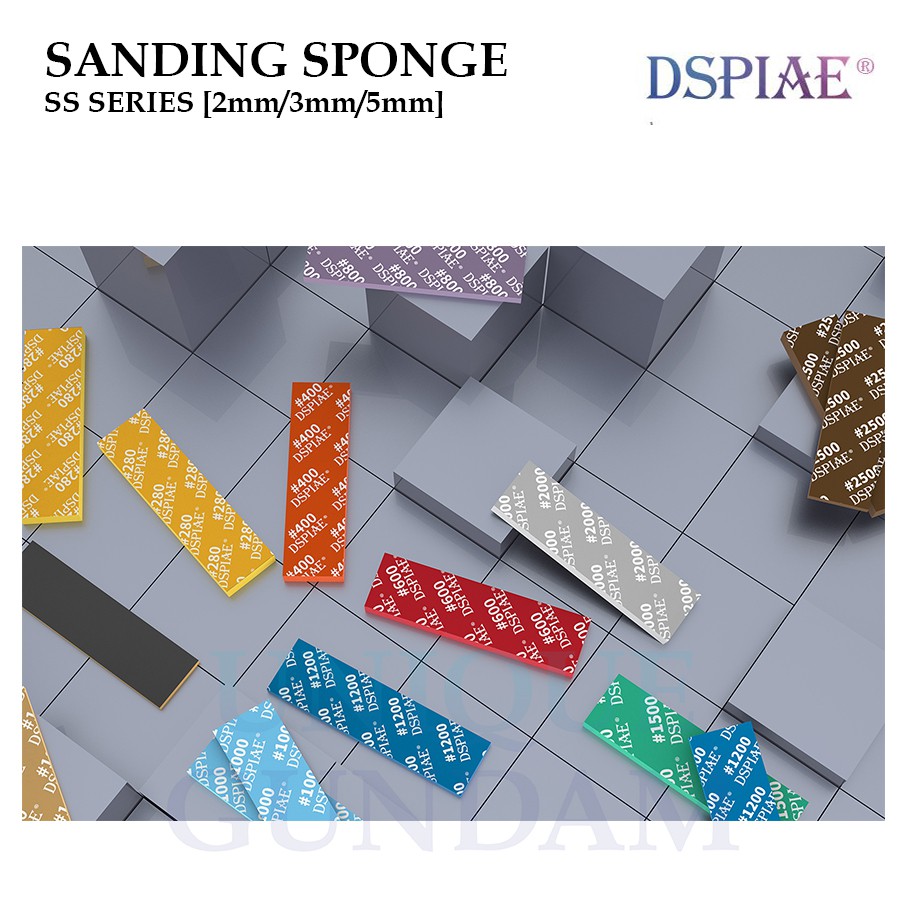 DSPIAE SS Series Sanding Sponge 2/3/5mm | Shopee Malaysia