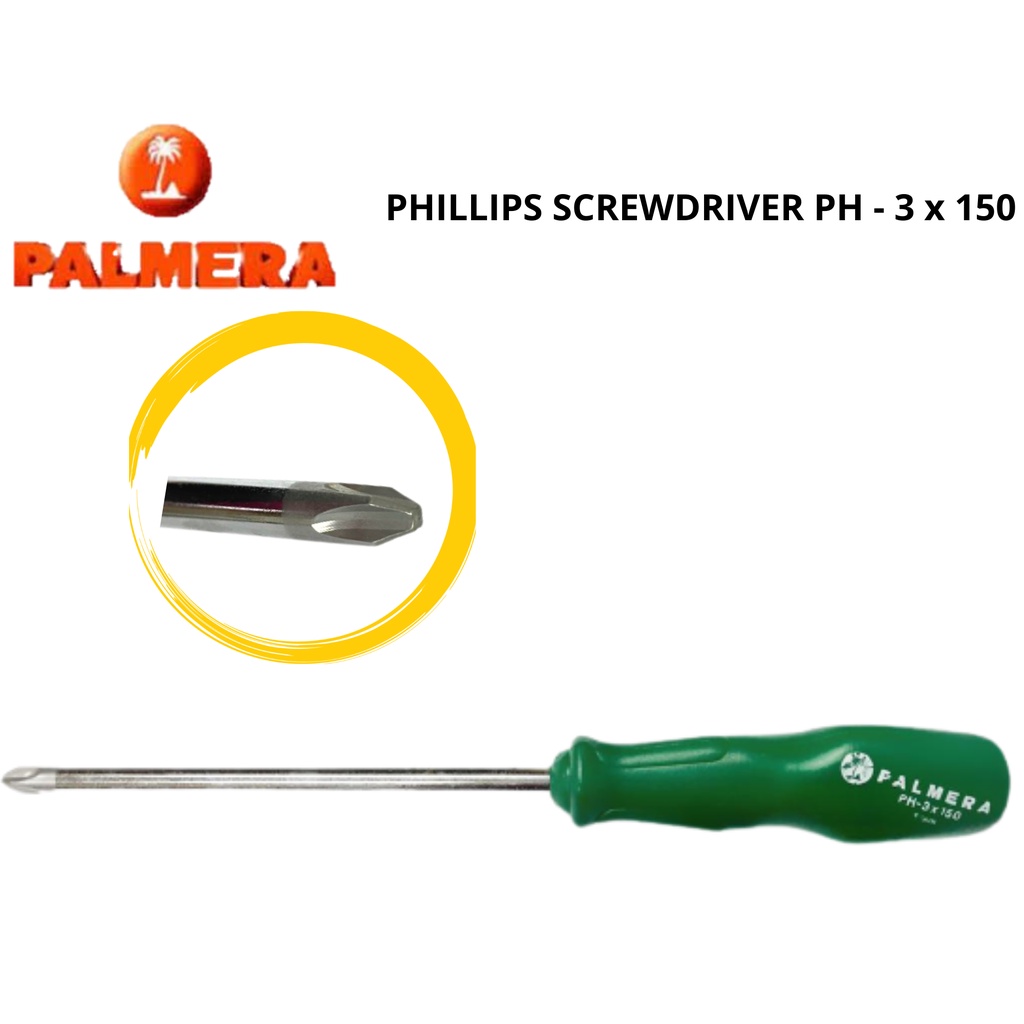 PALMERA Phillips Screwdriver / 1 pc | Shopee Malaysia