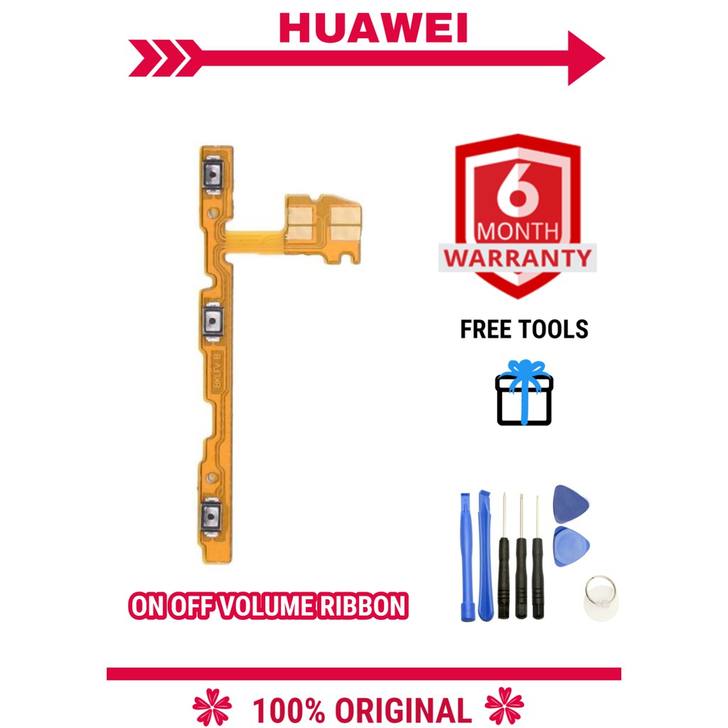 Huawei HONOR VIEW 10 V10 Power On OFF Volume Ribbon | Shopee Malaysia