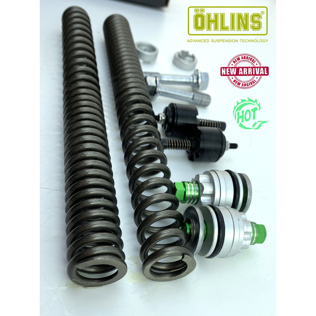OHLINS Y15 Y15ZR Y16 LC 135 LC135 RS150 OHLIN OHLINS RACING FORK SPRING ...