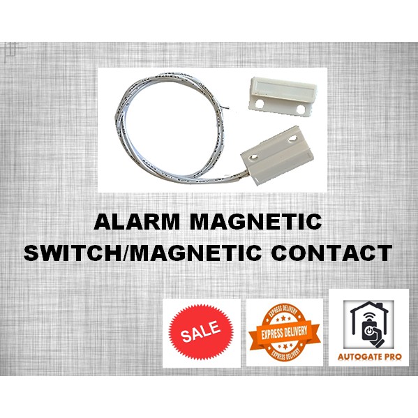 ALARM MAGNETIC SWITCH/MAGNETIC CONTACT | Shopee Malaysia