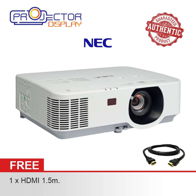 NEC NP-P554U 5500 Lumens WUXGA Projector, Office, Education, Usage ...