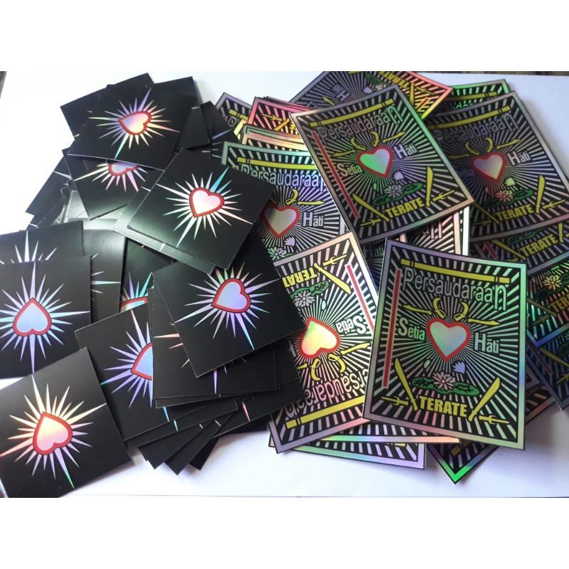 {PSHT Special} HOLOGRAM Printing Stickers PSHT Logo Symbol Shining ...