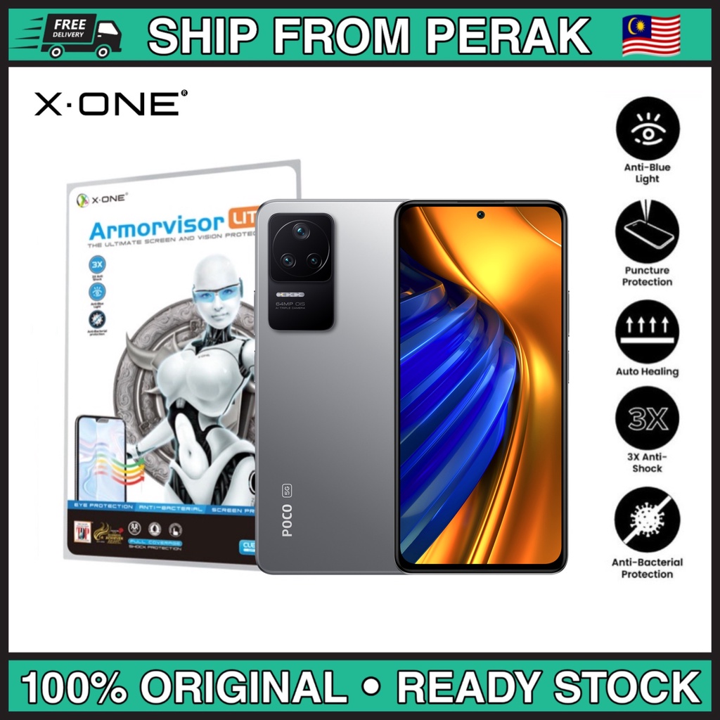 Xiaomi Poco F4 5G X-One Armorvisor Lite Anti Bluelight Clear Matte ...