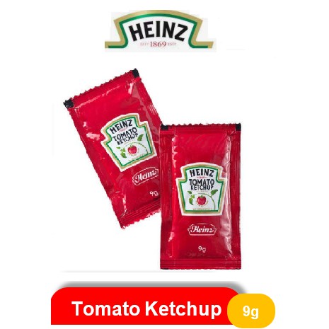 HEINZ Tomato Ketchup / Chilli Sauce Sachet 9g | Shopee Malaysia