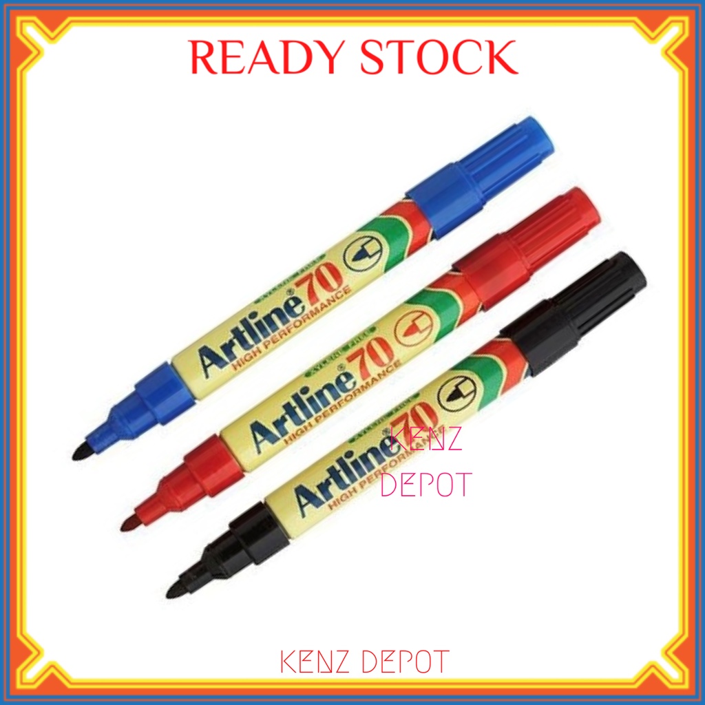 Artline 70 Permanent Marker Pen (Artline 70 Marker) | Shopee Malaysia