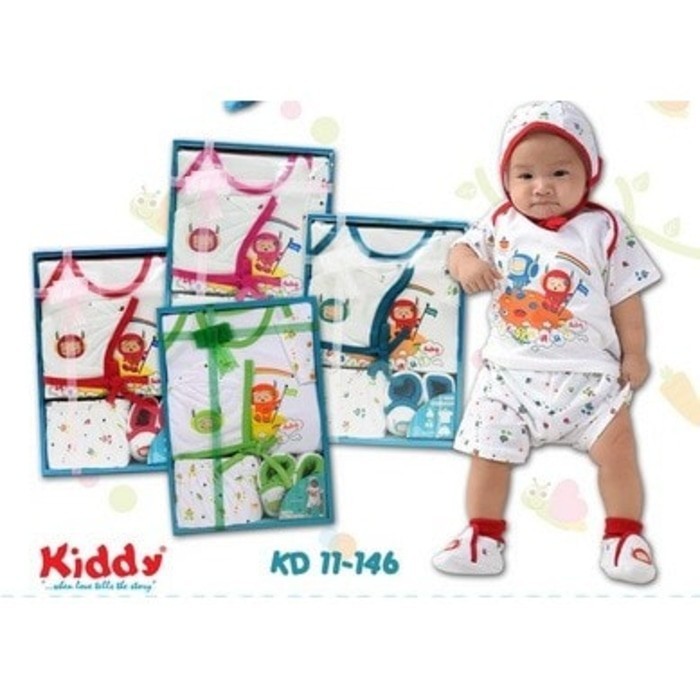 Newborn Baby Gift Package - KIDDY BLUE - Box Clothes Package - New Born ...