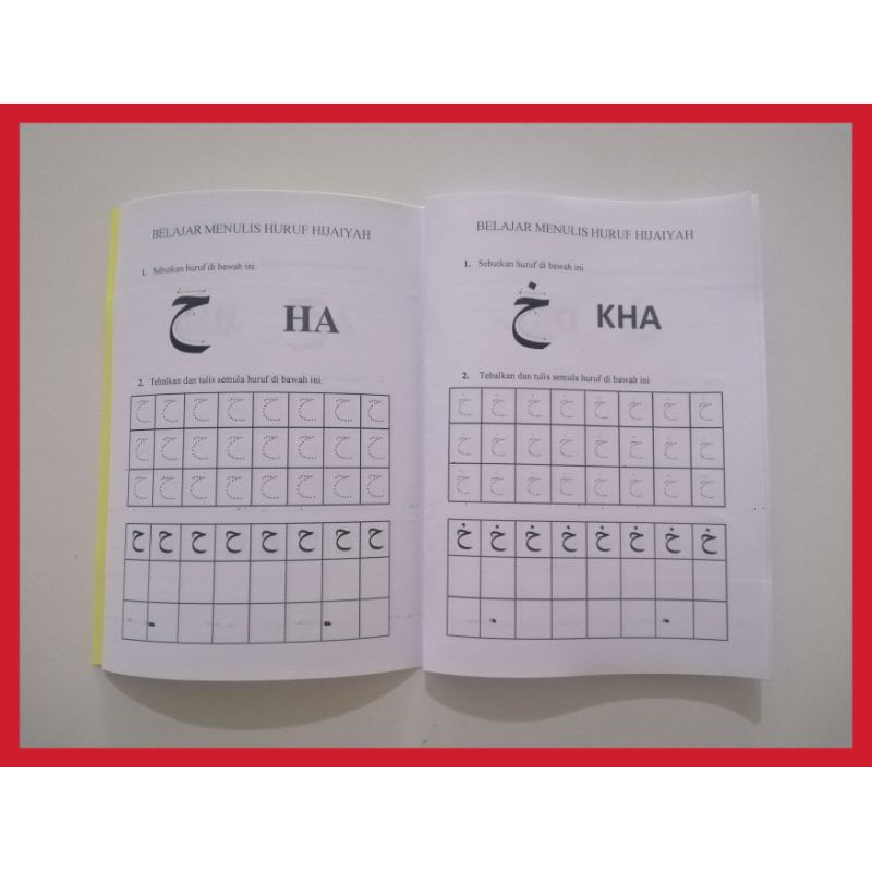 PROMO!! Buku latihan jawi buku menulis huruf hijaiyah mari menulis jawi ...
