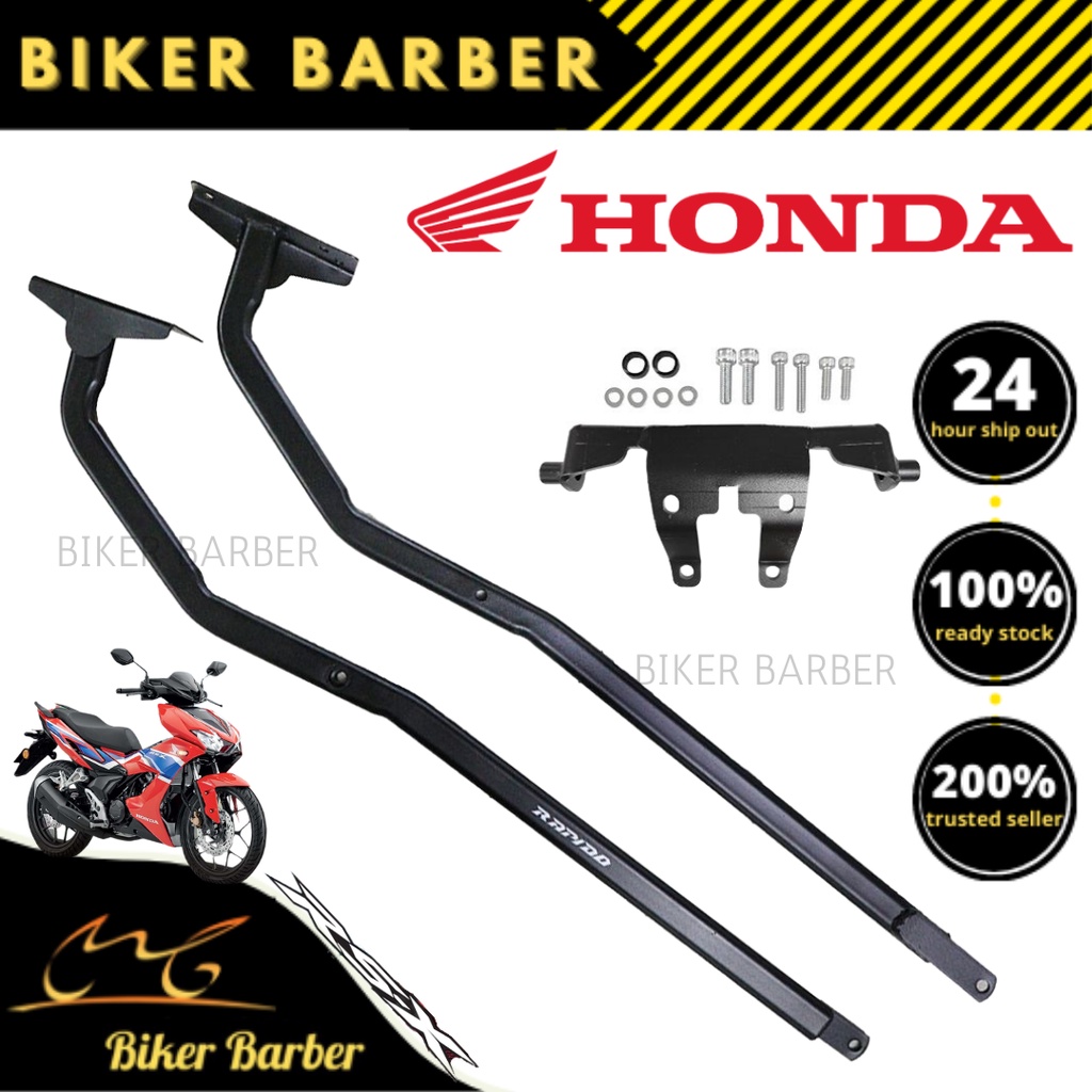 [READY STOCK] RAPIDO HONDA HEAVY DUTY TOP BOX MONO RACK J RS-X/RSX SET ...
