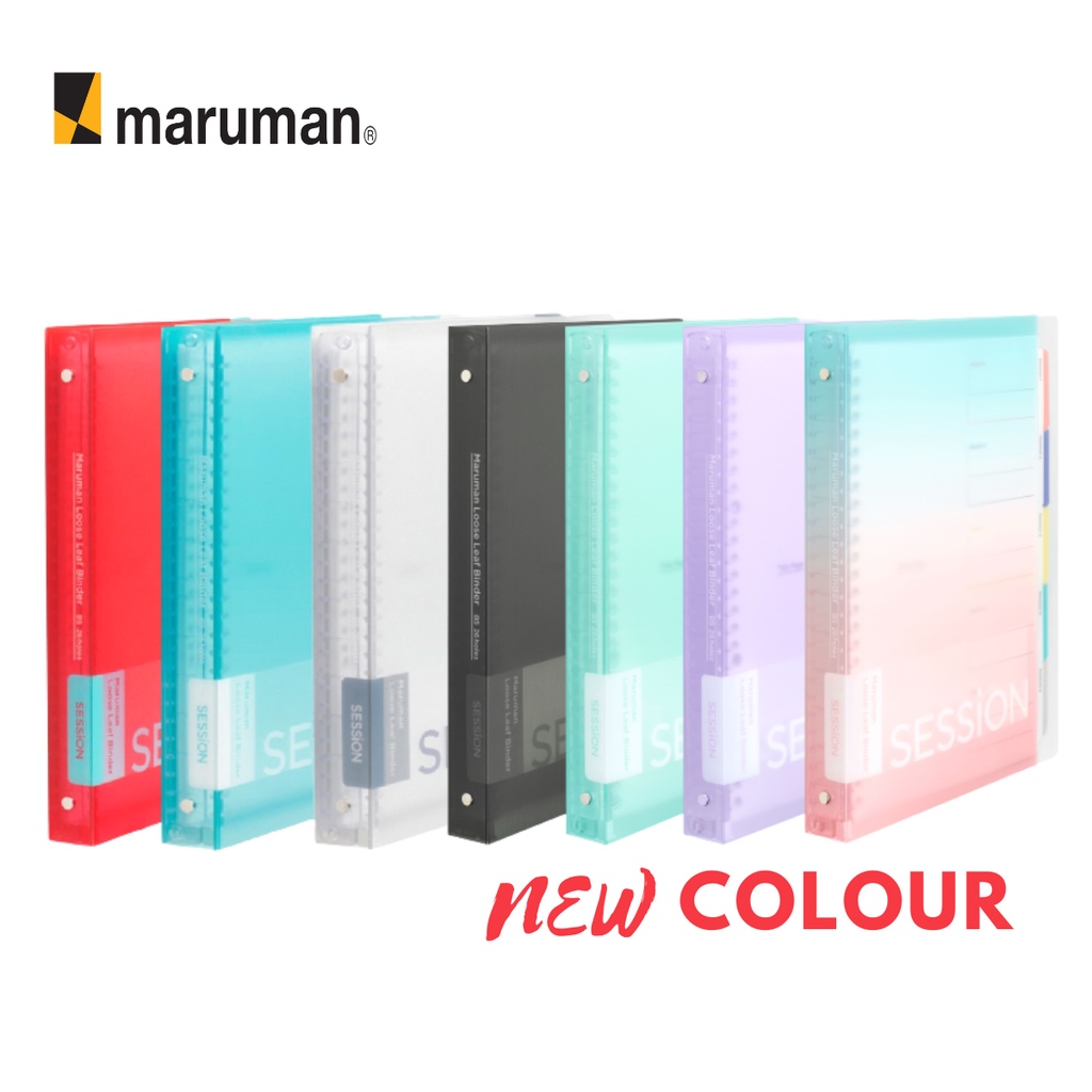 Maruman File Binder Session size B5 F310, 26 Holes, Blue F-310-02 ...