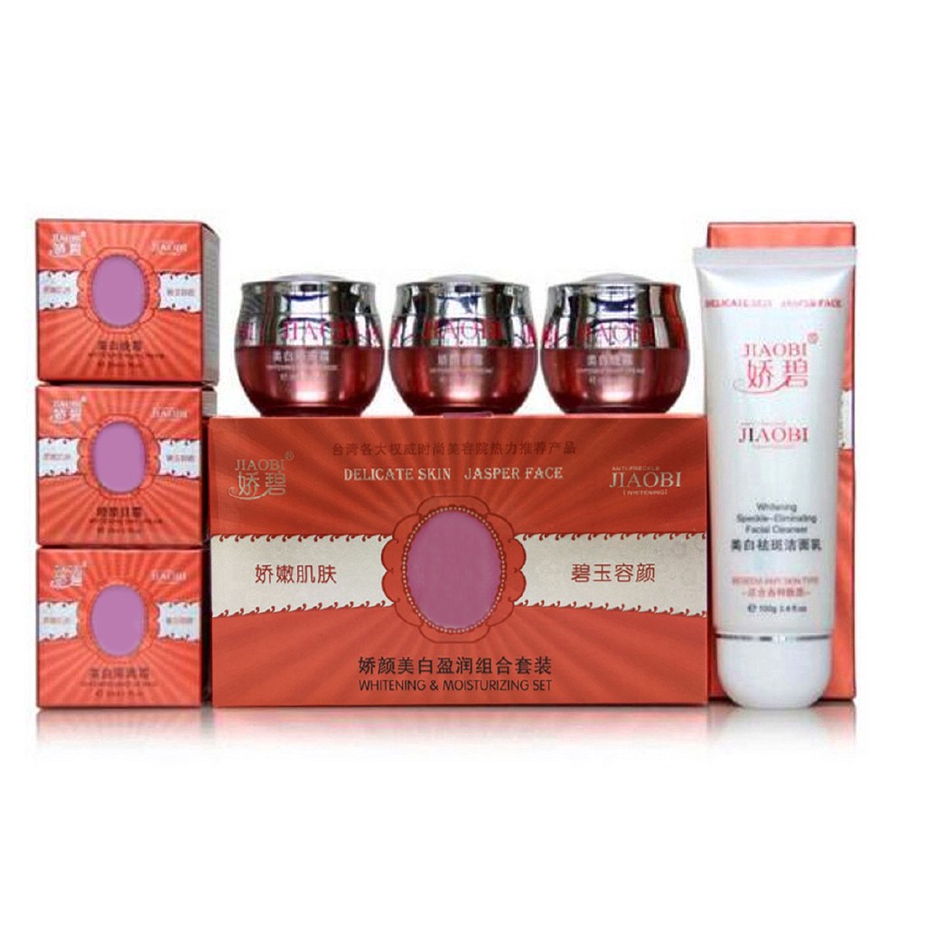 4 in 1 JiaoBi Cream Jiao Yan Whitening Ying Skin Care Vitamin Set ...